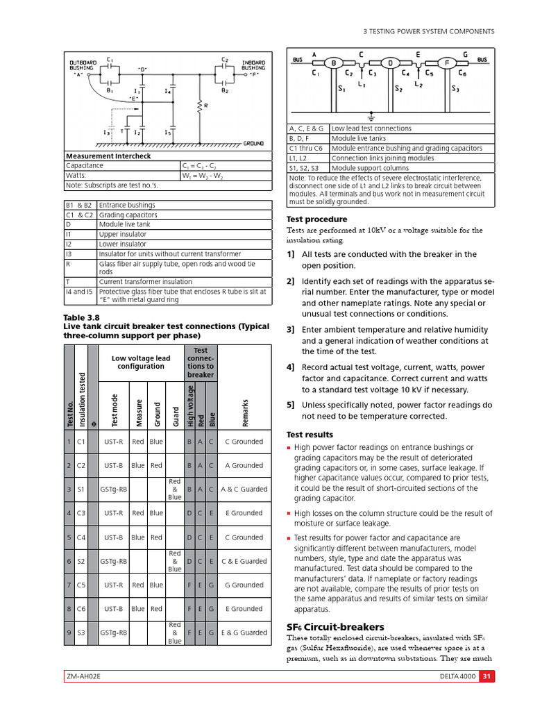 31 PDFsam 3 DELTA4000 12kV Insulation Diagnostic Systems | PDF | Capacitor | Insulator (Electricity)