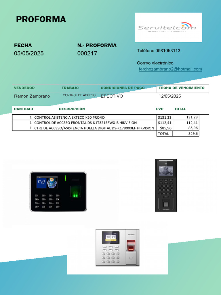 Proforma CCTV 217 | PDF