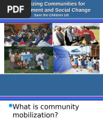 Community Mobilization for Empowerment | PDF | Community | Empowerment