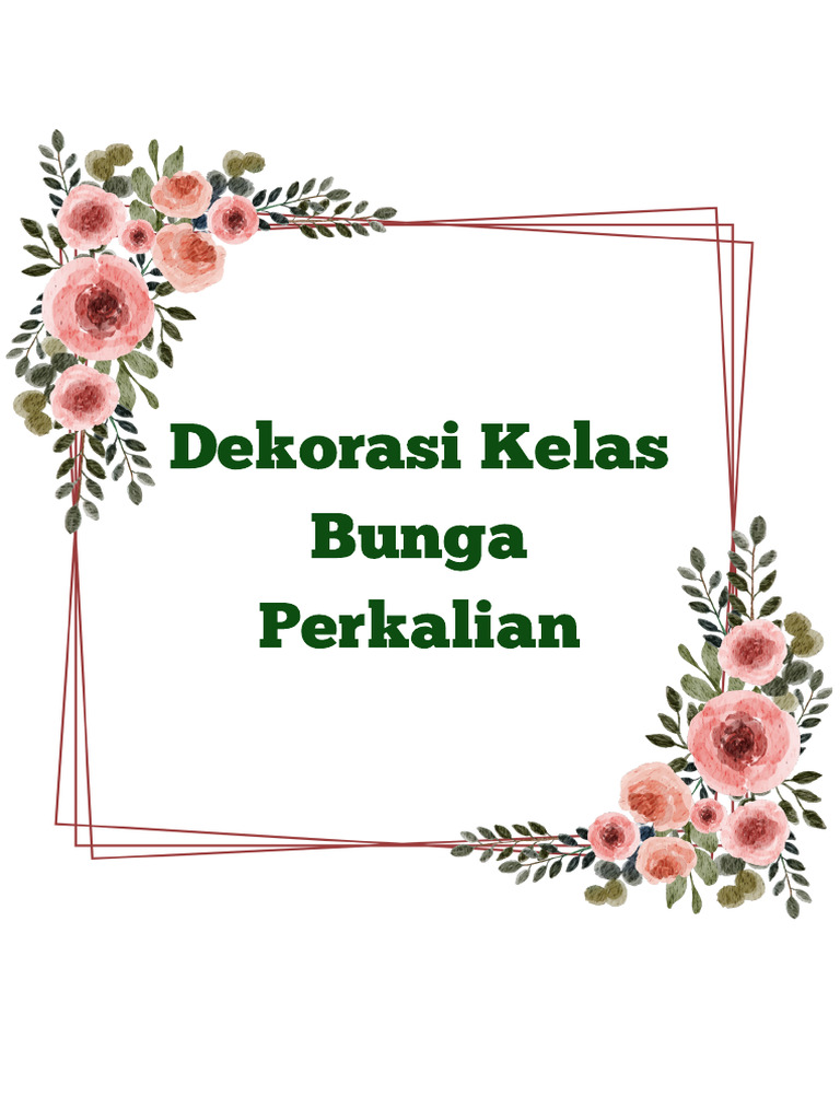 Bunga Perkalian | PDF