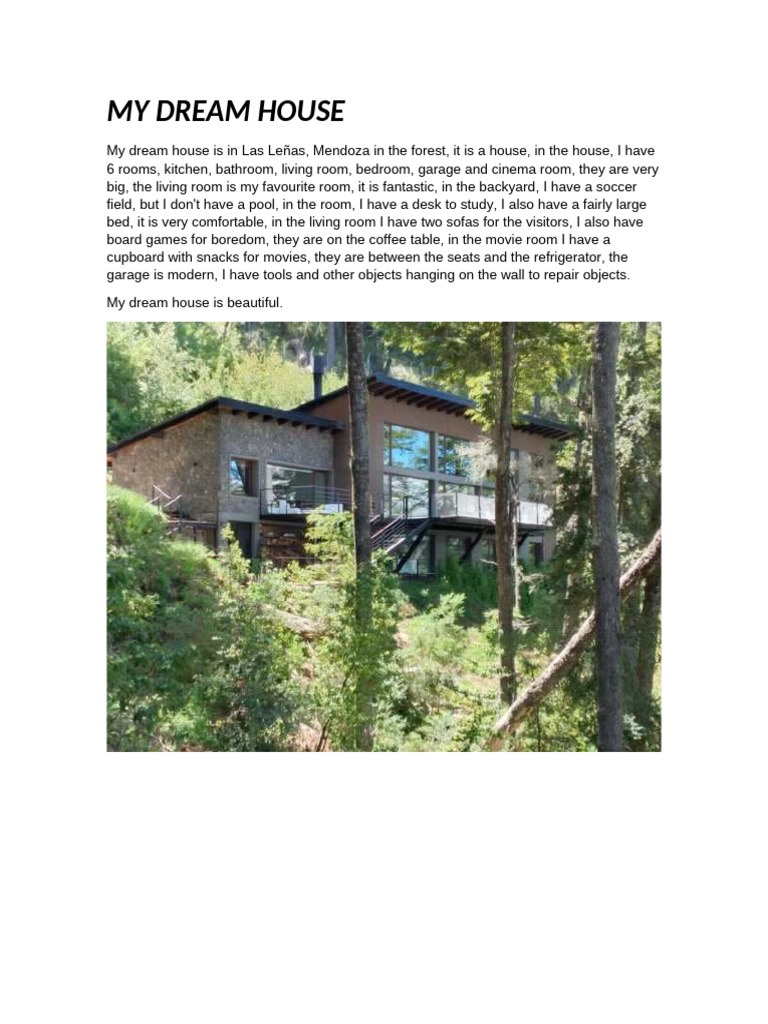 My Dream House | PDF