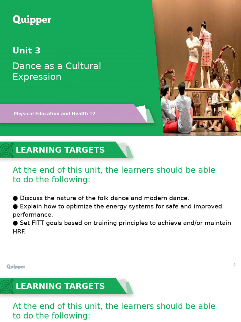 Dance as Cultural Expression in PE | PDF | Dances | Folklore