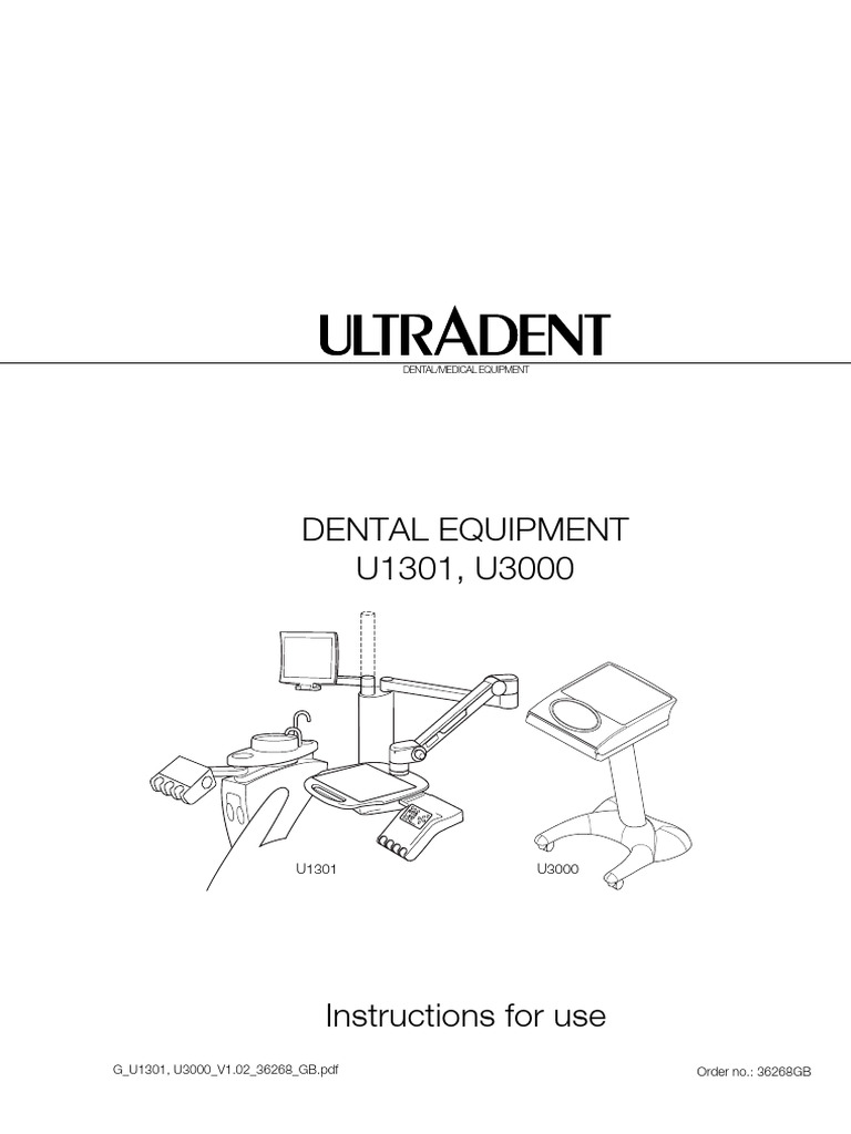 Ultradent U1301, U3000 User Manual | PDF | Mains Electricity | Safety