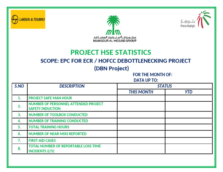 HSE Statistics for DBN Project | PDF