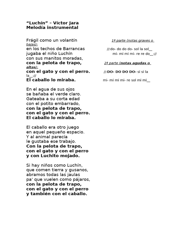 Luchin 5º Básico | PDF