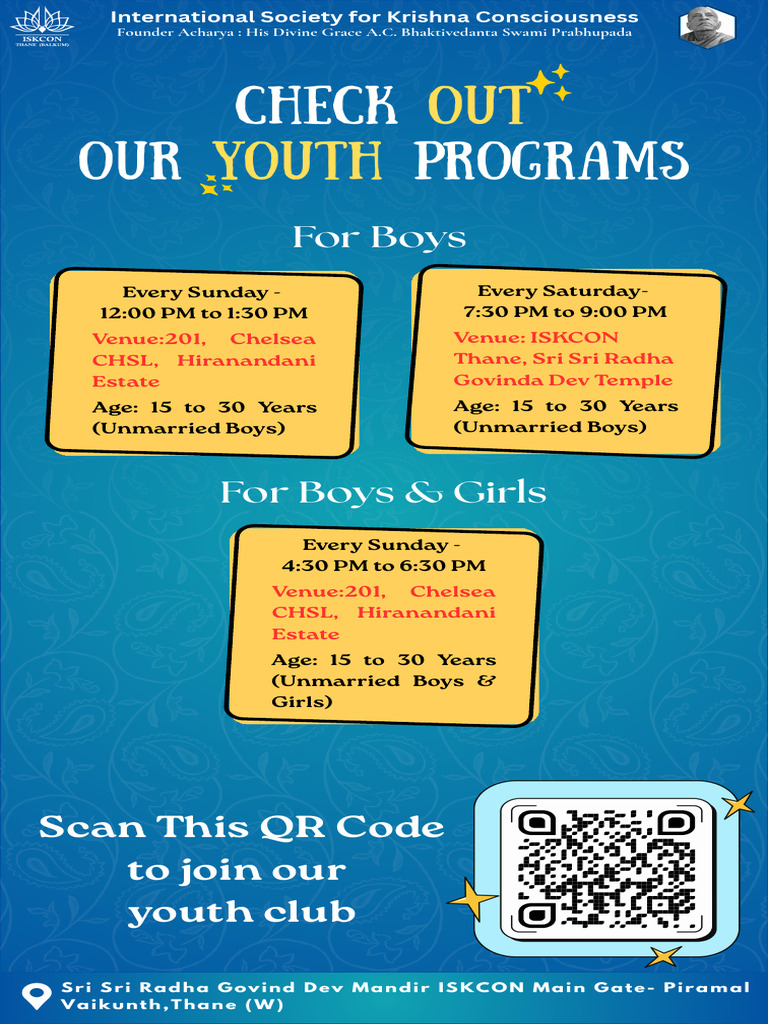 Youth Program Standee | PDF