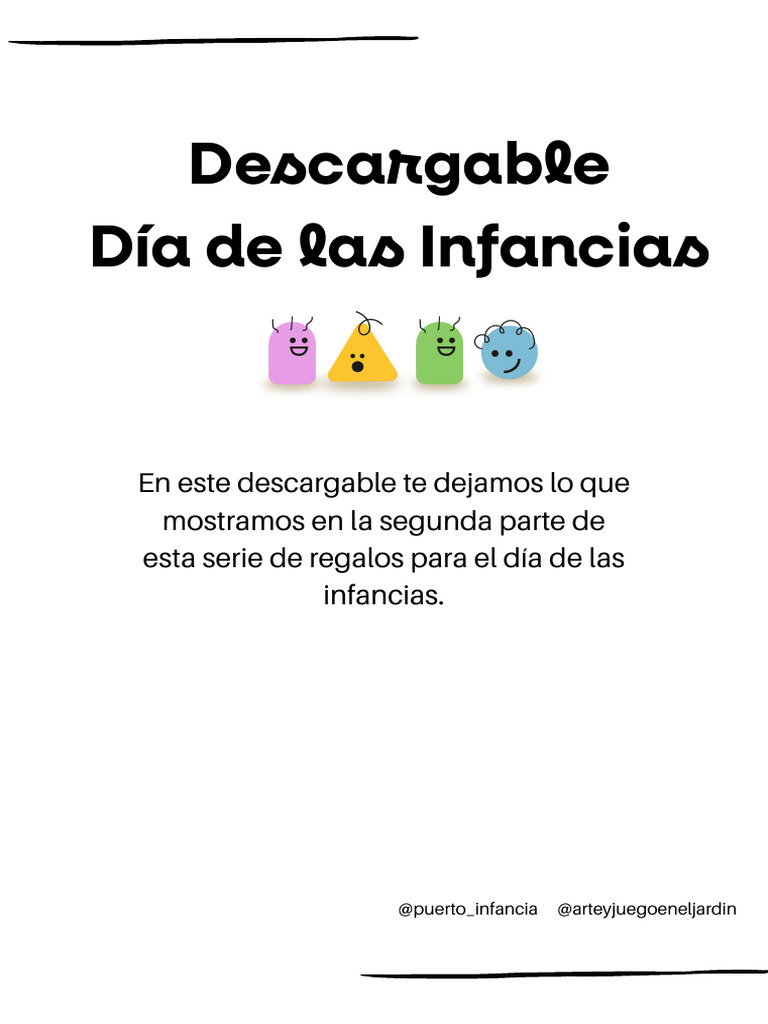 Descargable Día de Las Infancias II | PDF
