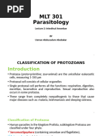 Clinical Parasitology I - Lecture Notes 2 - Classification of Parasites ...