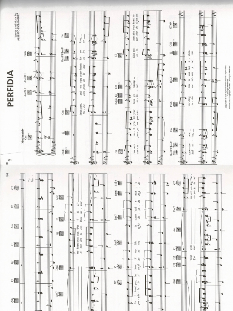 Perfidia | PDF