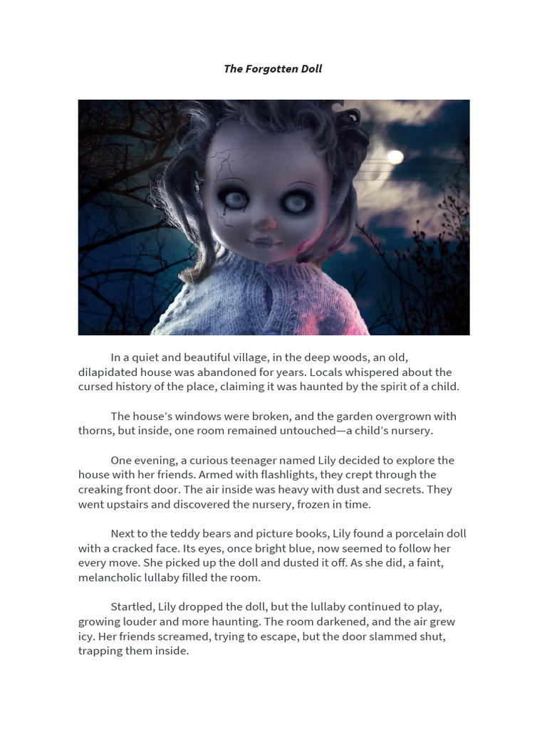 The Forgotten Doll | PDF