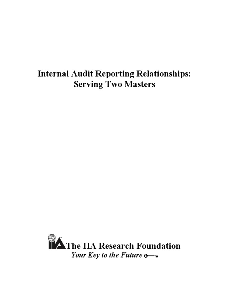Internal Auditing Reporting Relationships | PDF | Business