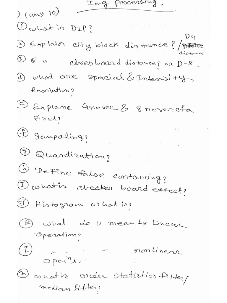 Suggestion ImageProcessing | PDF