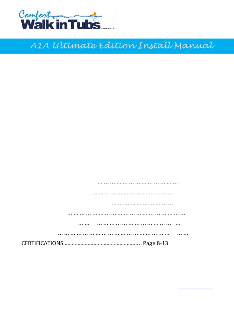 A1A Installation Instructions | PDF