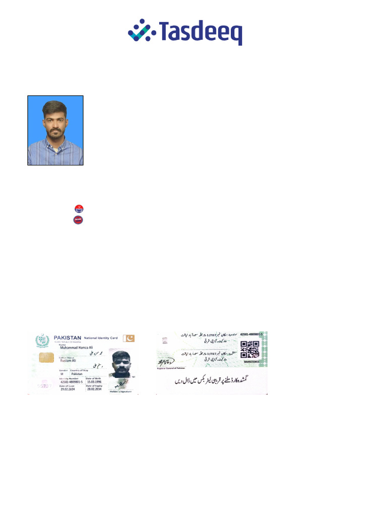 Muhammad Hamza Ali +rustam Ali | PDF