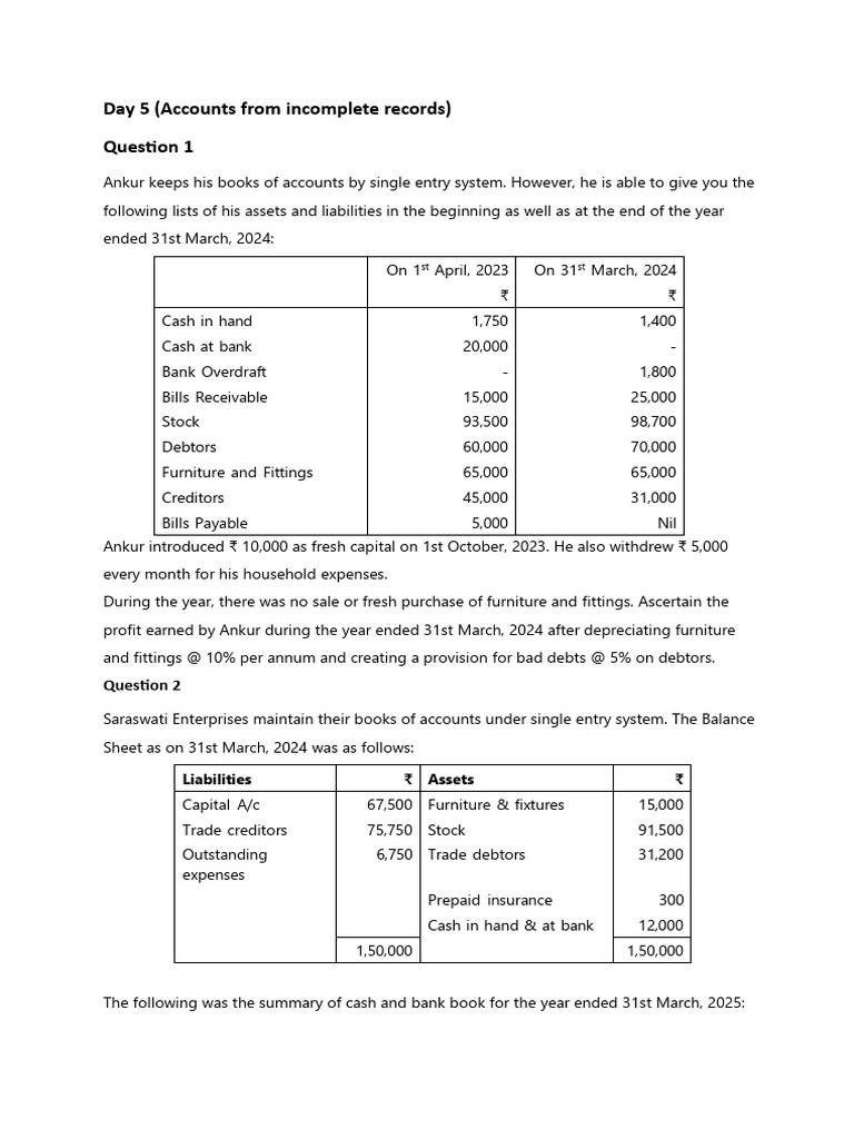 Accounting 3 | PDF | Balance Sheet | Book Value