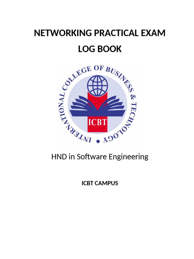 Network Practical - South Angle - Log Book | PDF | Domain Name System ...