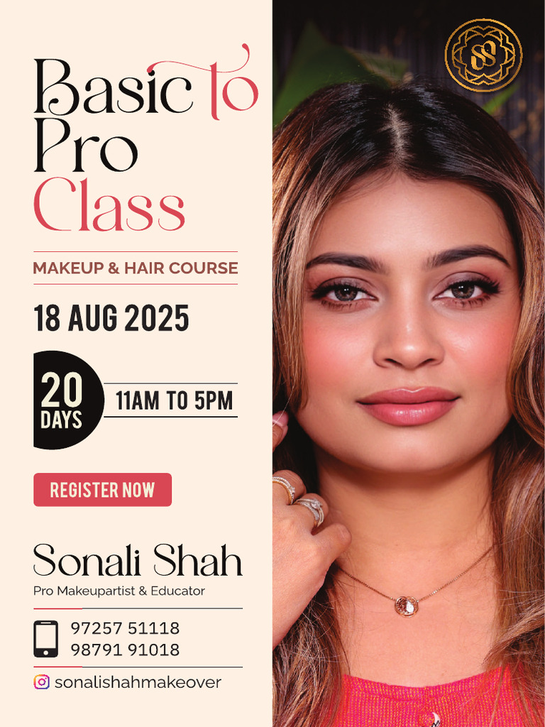 Makeupe & Hair Course by Sonali Shah | PDF