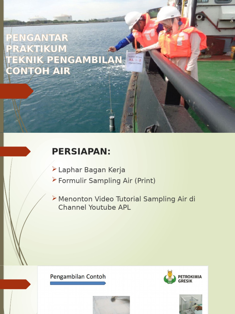 Pengantar Teknik Sampling Air | PDF