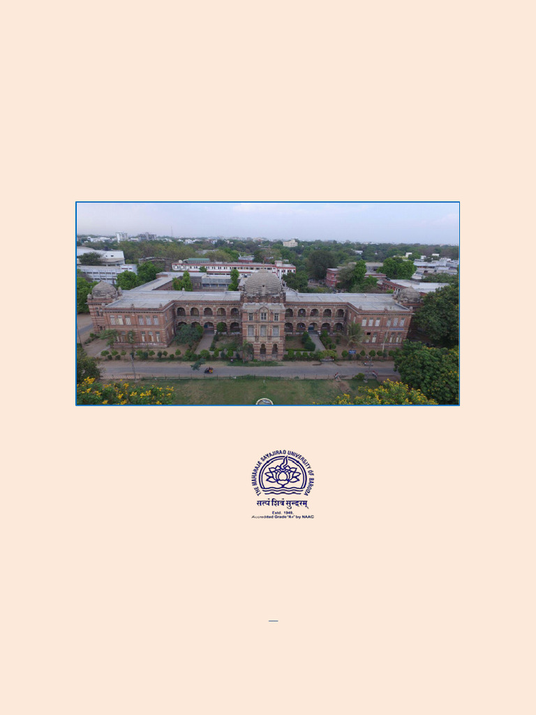 B.Ed. Program Overview at MSU Baroda | PDF | Learning | Educational ...