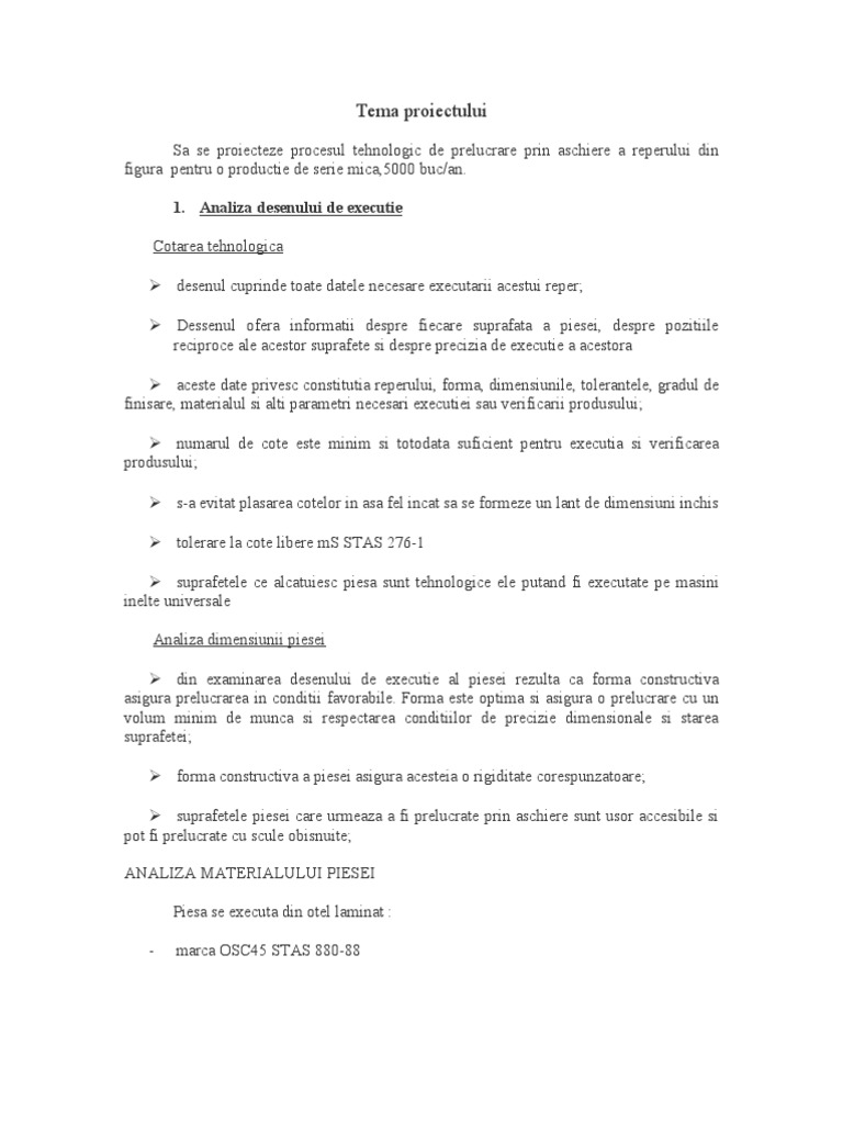 Exemplu Proiect MFP | PDF