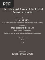 Tomar Caste: History and Status Overview | PDF