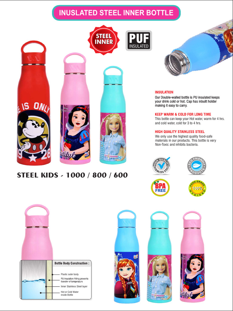 Insulated Steel Inner Bottle | PDF | Steel | Water