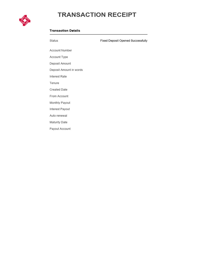 Transaction Receipt | PDF