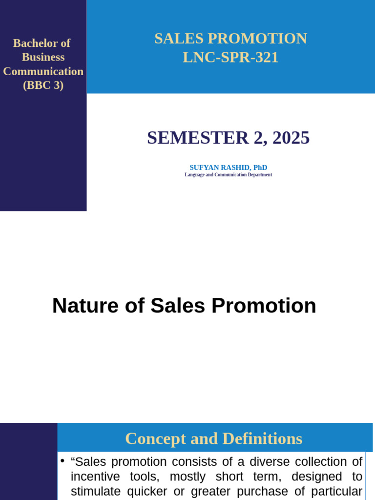 Understanding Sales Promotion Strategies | PDF | Brand | Discounts And ...