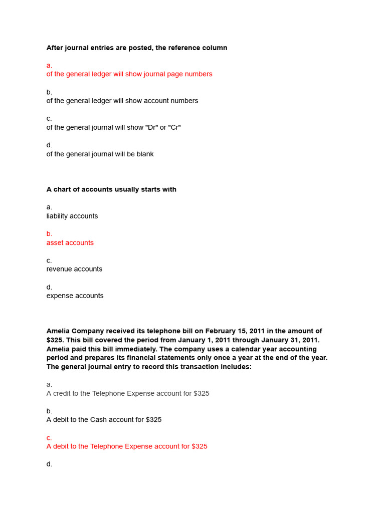 Accounting Journal Entry Guidelines | PDF | Debits And Credits ...
