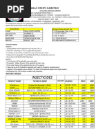 UPL Products Price List 2025 | PDF