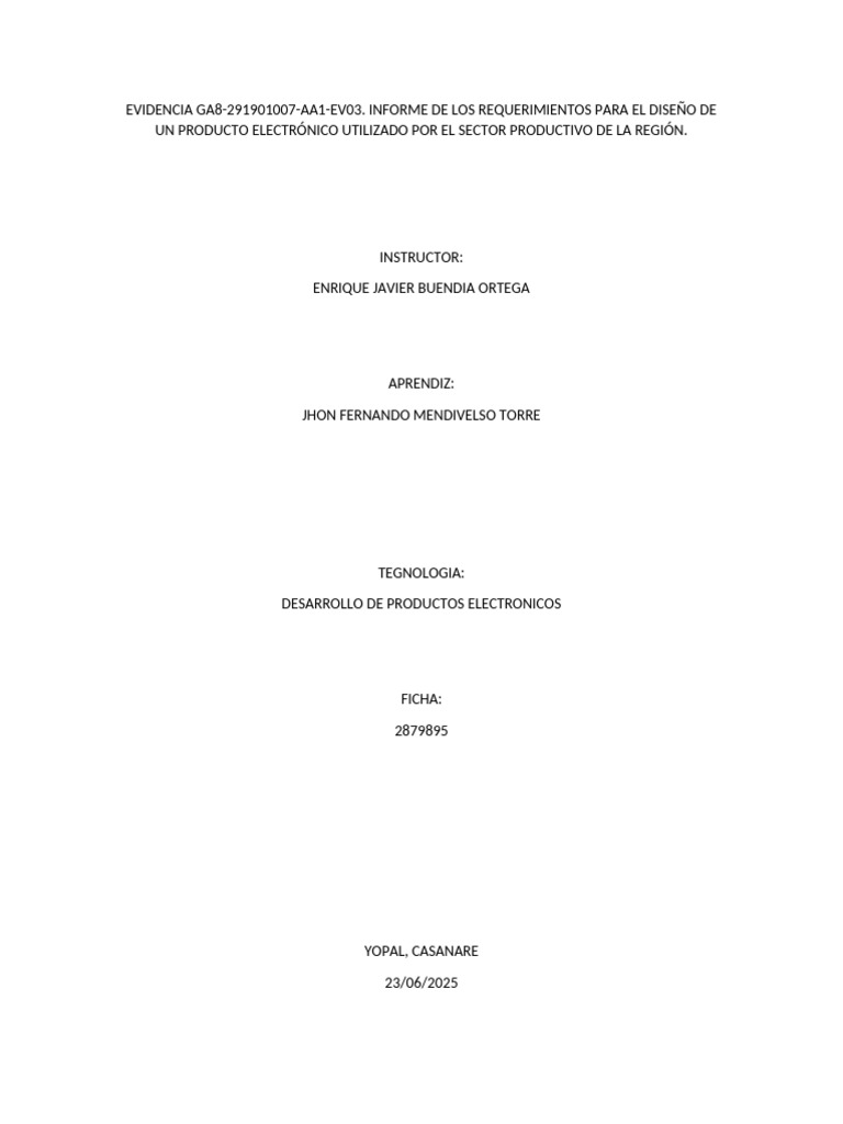 Evidencia de Ga8-291901007-Aa1-Ev02. Realiza El Registro de Los ...