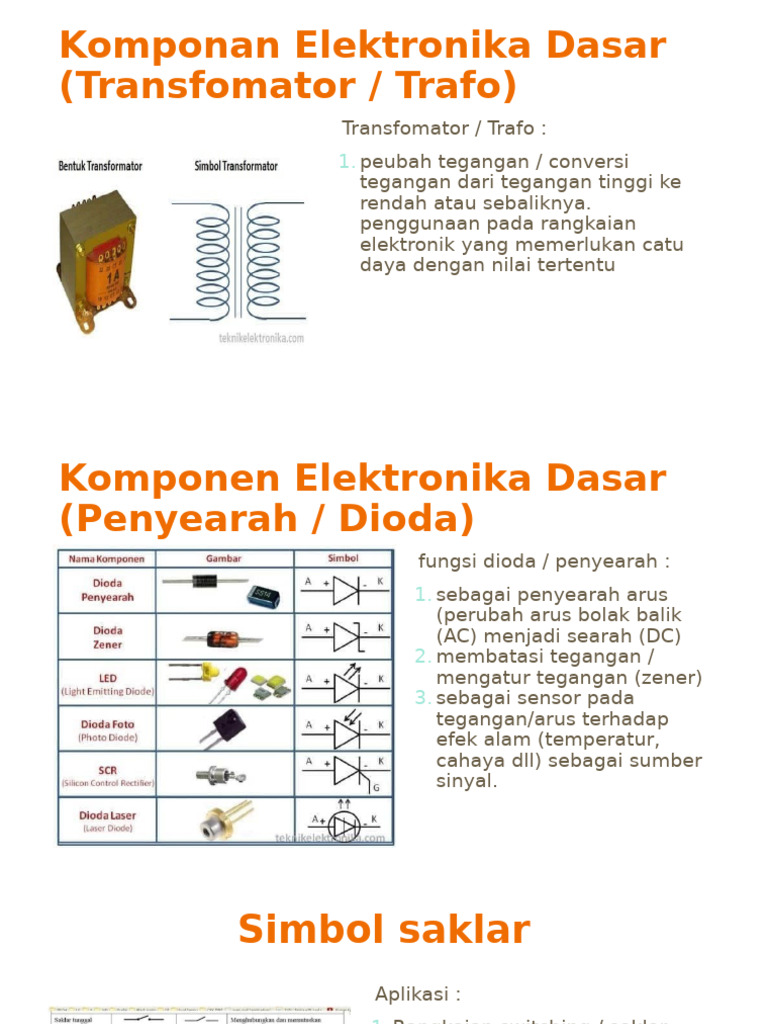 Komponen Untuk Otomasi | PDF
