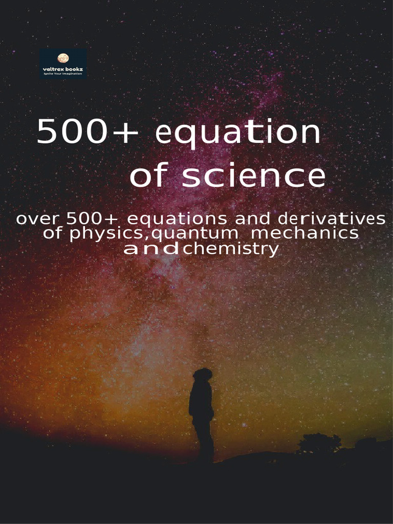 500 Equation of Science | PDF