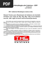 NBR 12962-Insp Extintores | PDF | Pressão | Dióxido de carbono