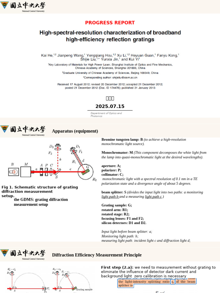 Labmeeting Brian | PDF | Radiation | Molecular Physics