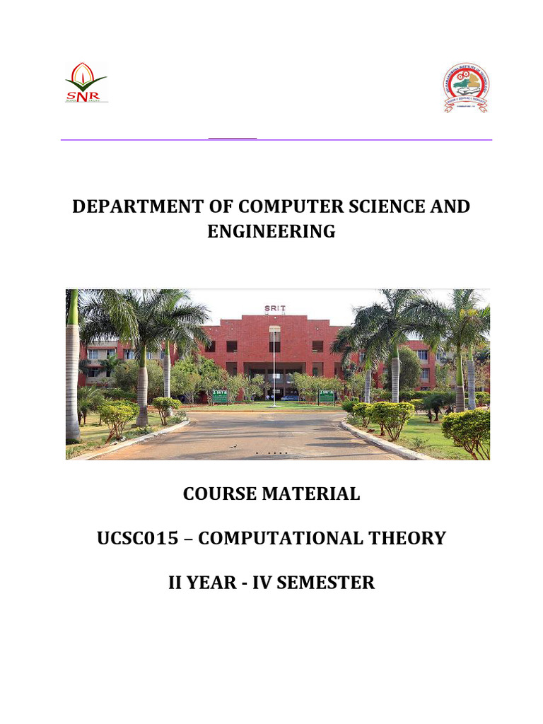Toc Notes | PDF | Computational Complexity Theory | Mathematical Proof