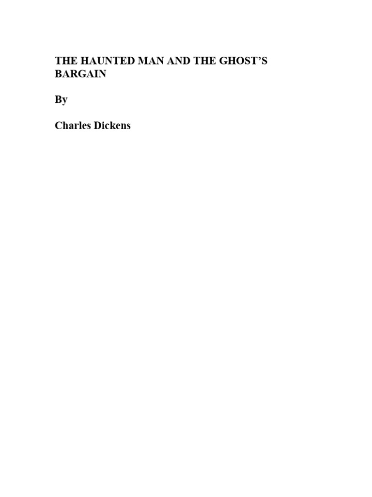 Charles Dickens | PDF | Ghosts