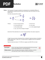 Young - S Modulus by Searle - S Method | PDF | Deformation (Engineering ...
