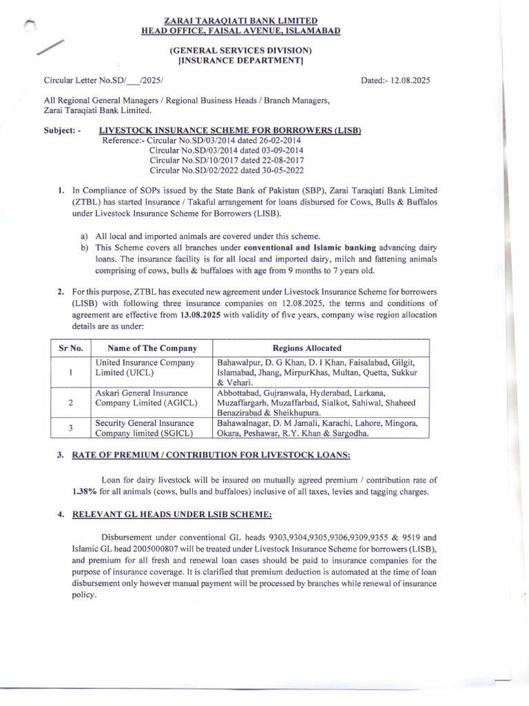 LISB Circular 12-08-2025 | PDF