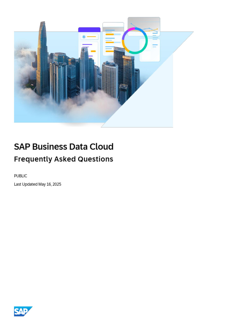 SAP Business Data Cloud Overview FAQ | PDF | Cloud Computing ...