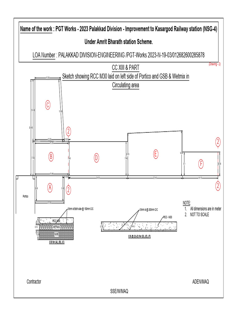 Kasargod Railway Station Improvement Plan | PDF