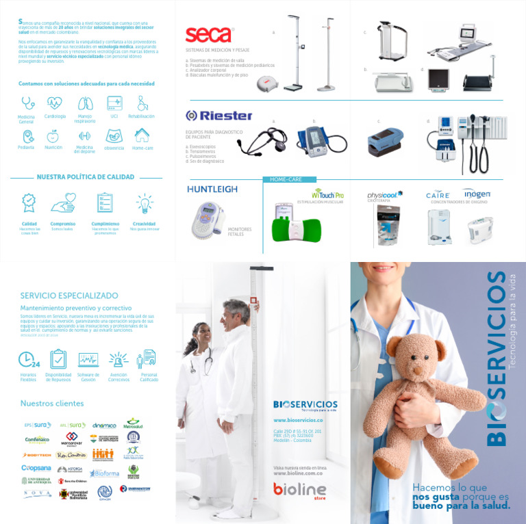 Folleto Bio Version 310820 | PDF | Unidad de Cuidados Intensivos ...
