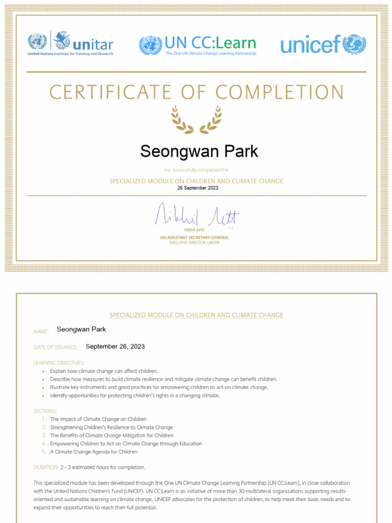 Seongwan Park Document Summary | PDF