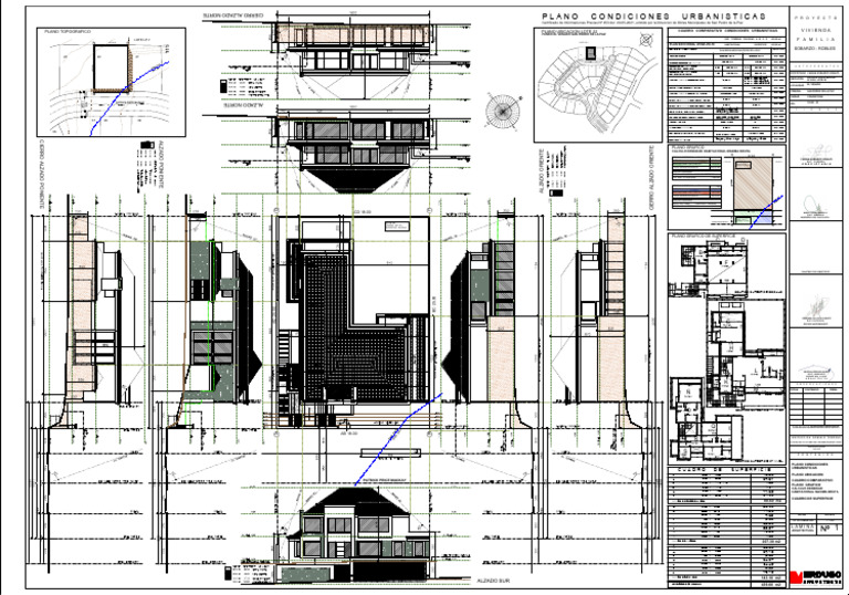 Nº 9.1.1 - Lamina 1 Arq Condiciones Urbanisticas | PDF