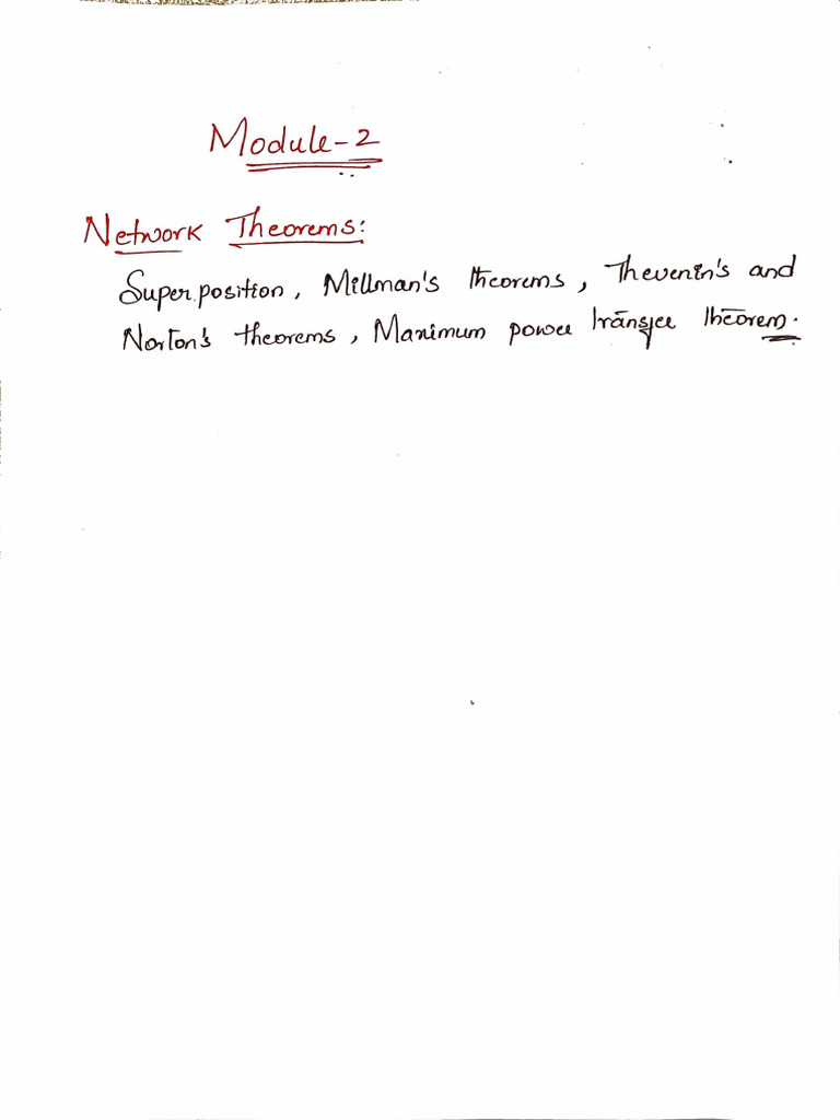 Module2 NA Notes PDF | PDF