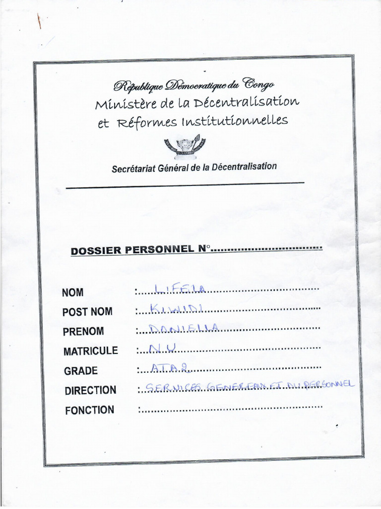 Dossier | PDF