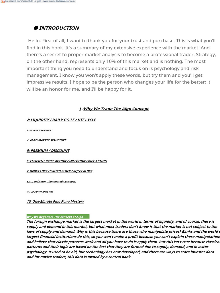 @ICT - Capital ENG Inducment Liquidity Theorem | PDF | Market ...