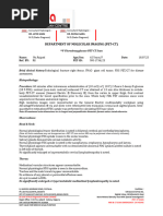 PET Scan Report Format Example Sample Template Drlogy Lab Report | PDF ...