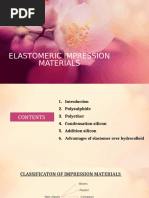 Elastomeric Impression Materials | PDF | Elastomer | Materials