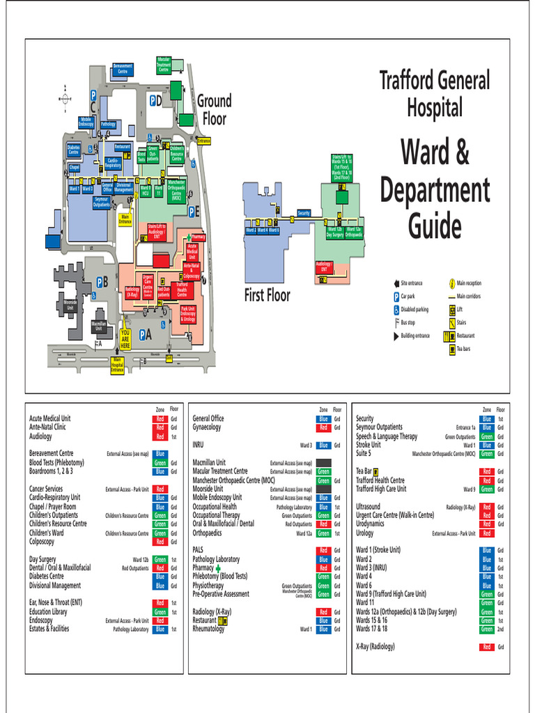 Trafford Map Directory Dec 2017 | PDF | Hospital | Health Care